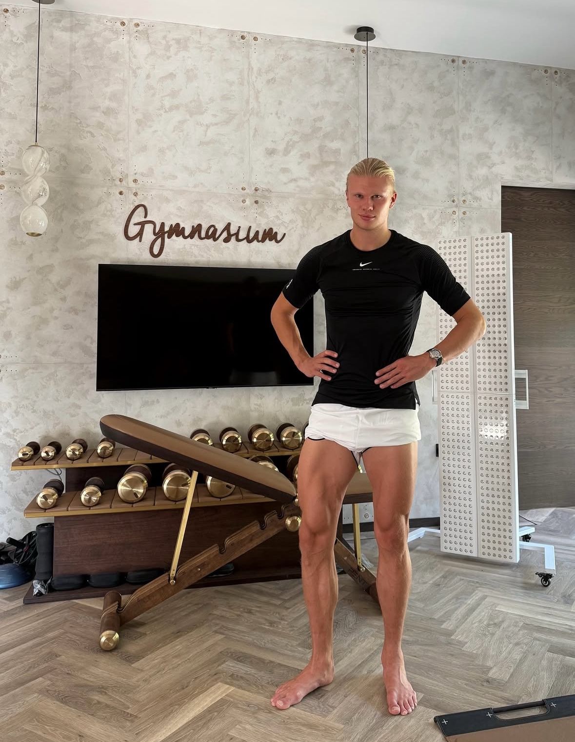 アーリング・ハーランド、プライベートジムにPENT.を選ぶ – PENT. Luxury Fitness Equipment