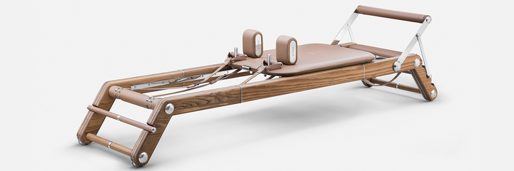 JOANA™ Luxury Pilates Reformer by PENT. – Natural Wood & Leather Design ...