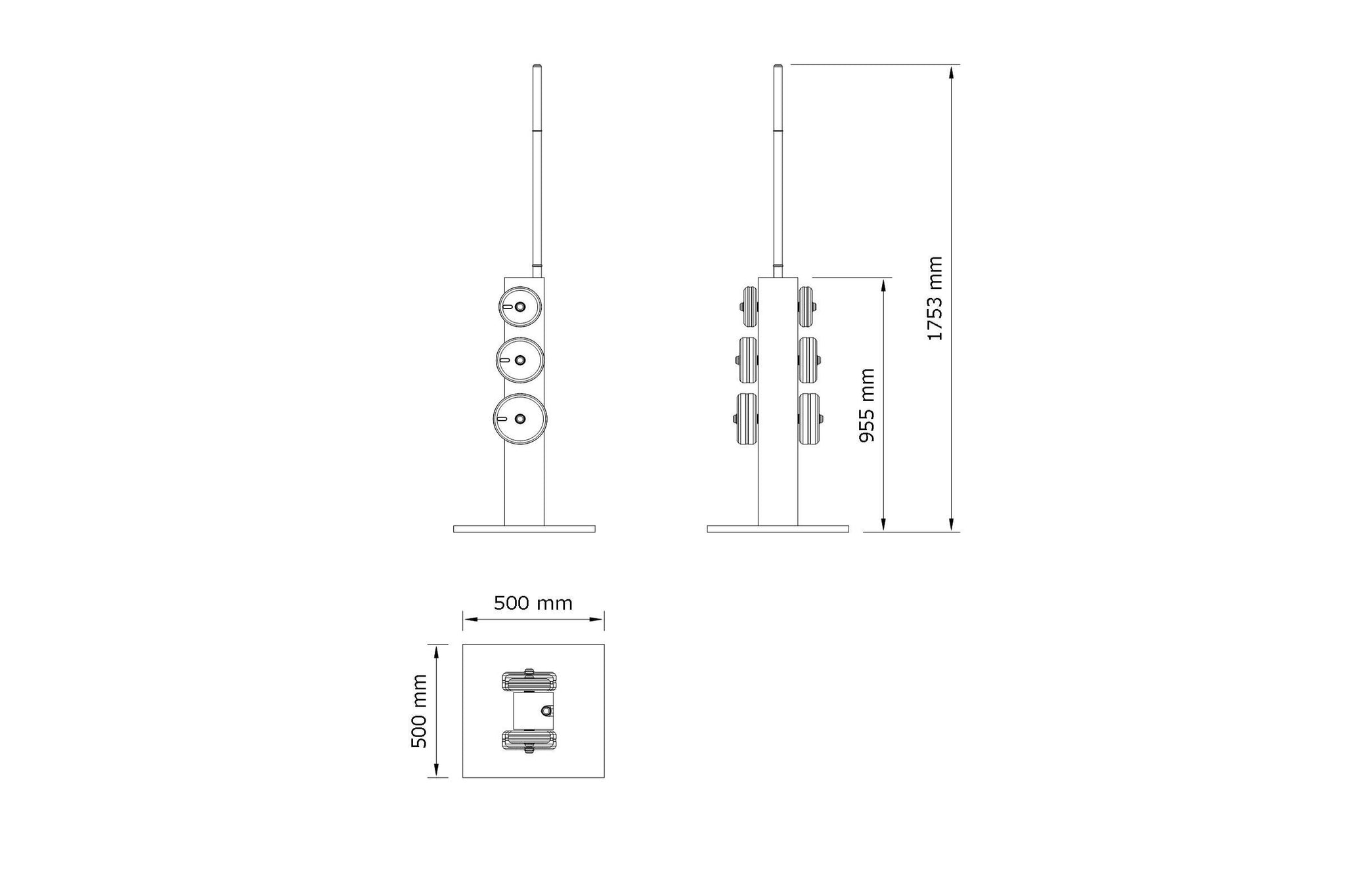 LESNA™ SET - Barbells Set, Luxury Weight For Home, Yacht & Hotel Gym ...