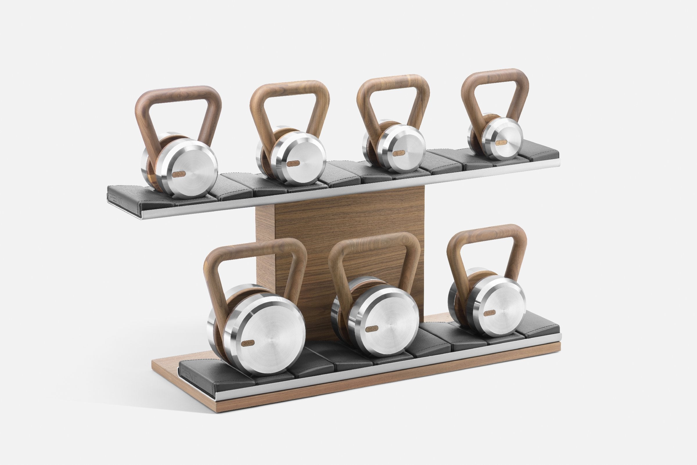 LOVA™ SET - Kettlebells With Horizontal Rack, Design & Luxury Gym ...