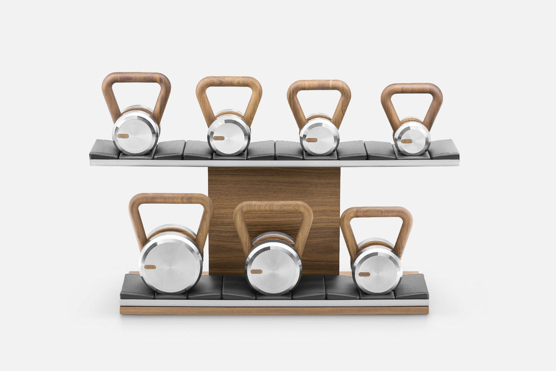 LOVA™ SET - Kettlebells With Horizontal Rack, Design & Luxury Gym ...