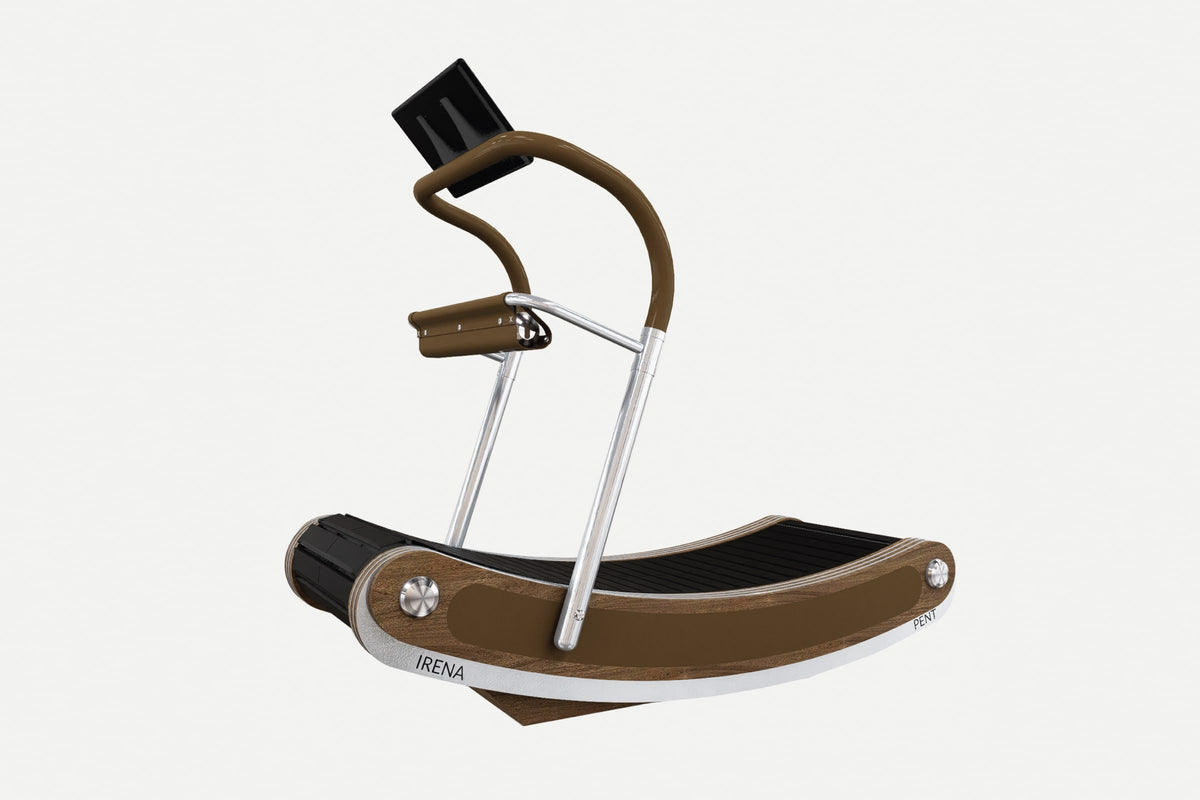IRENA™ Premium Curve Manual Treadmill – PENT. Luxury Fitness Equipment